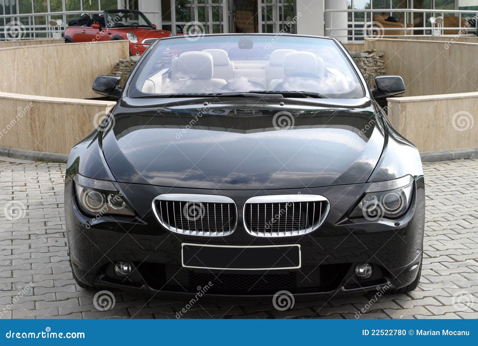 Car front stock photo. Image of paving, exit, steel, headlight - 22522780