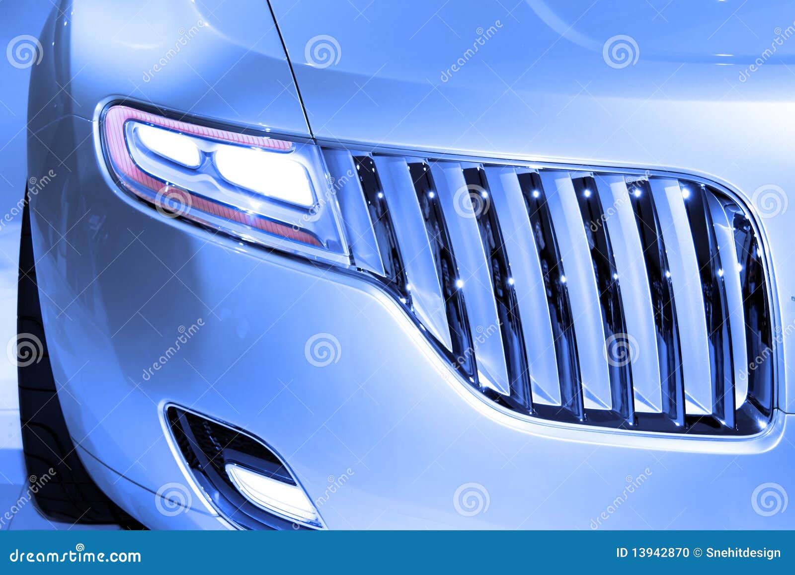 Car front end stock photo. Image of power, metal, closeup - 13942870