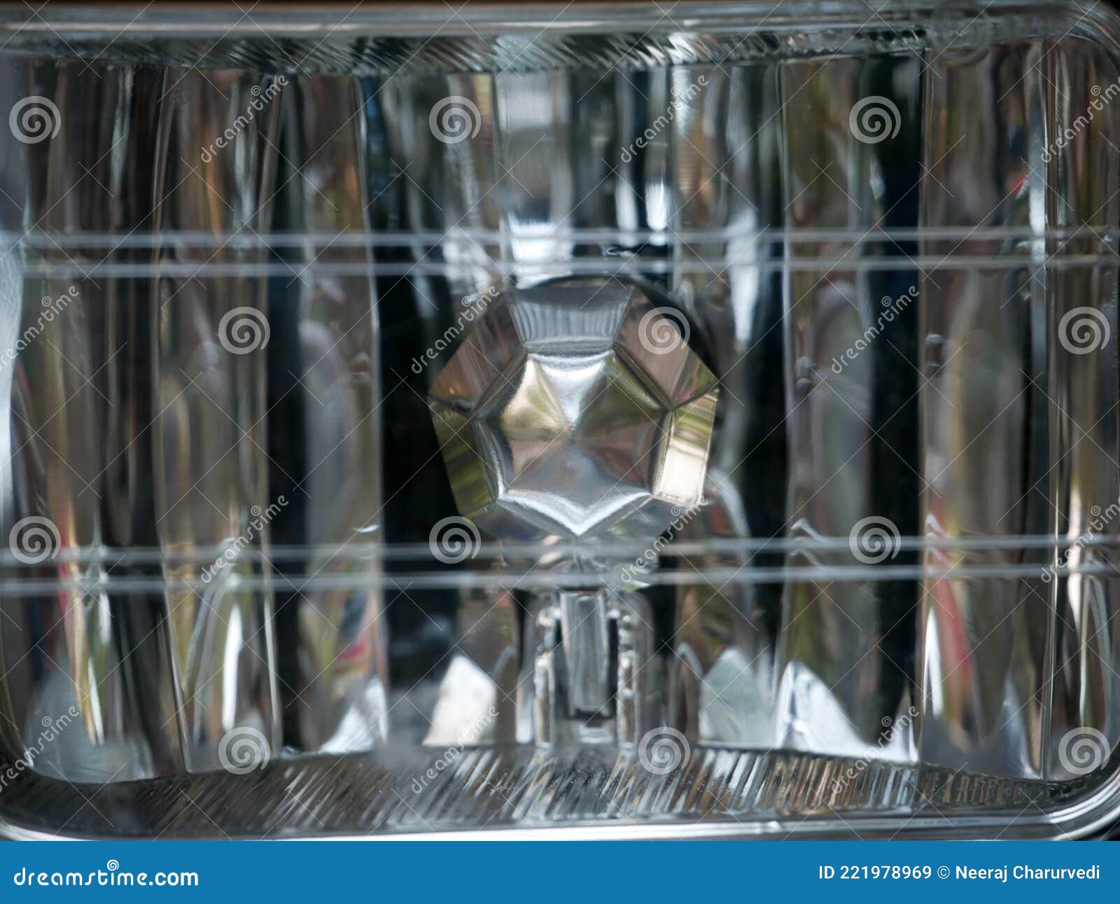 Car Front Light Closeup Glass Texture for Commercial Stock Image ...