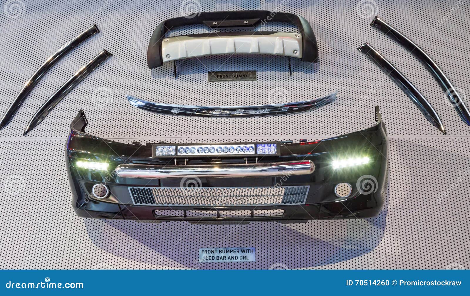 Car Front and Other Parts on Sale Stock Photo - Image of bodywork ...