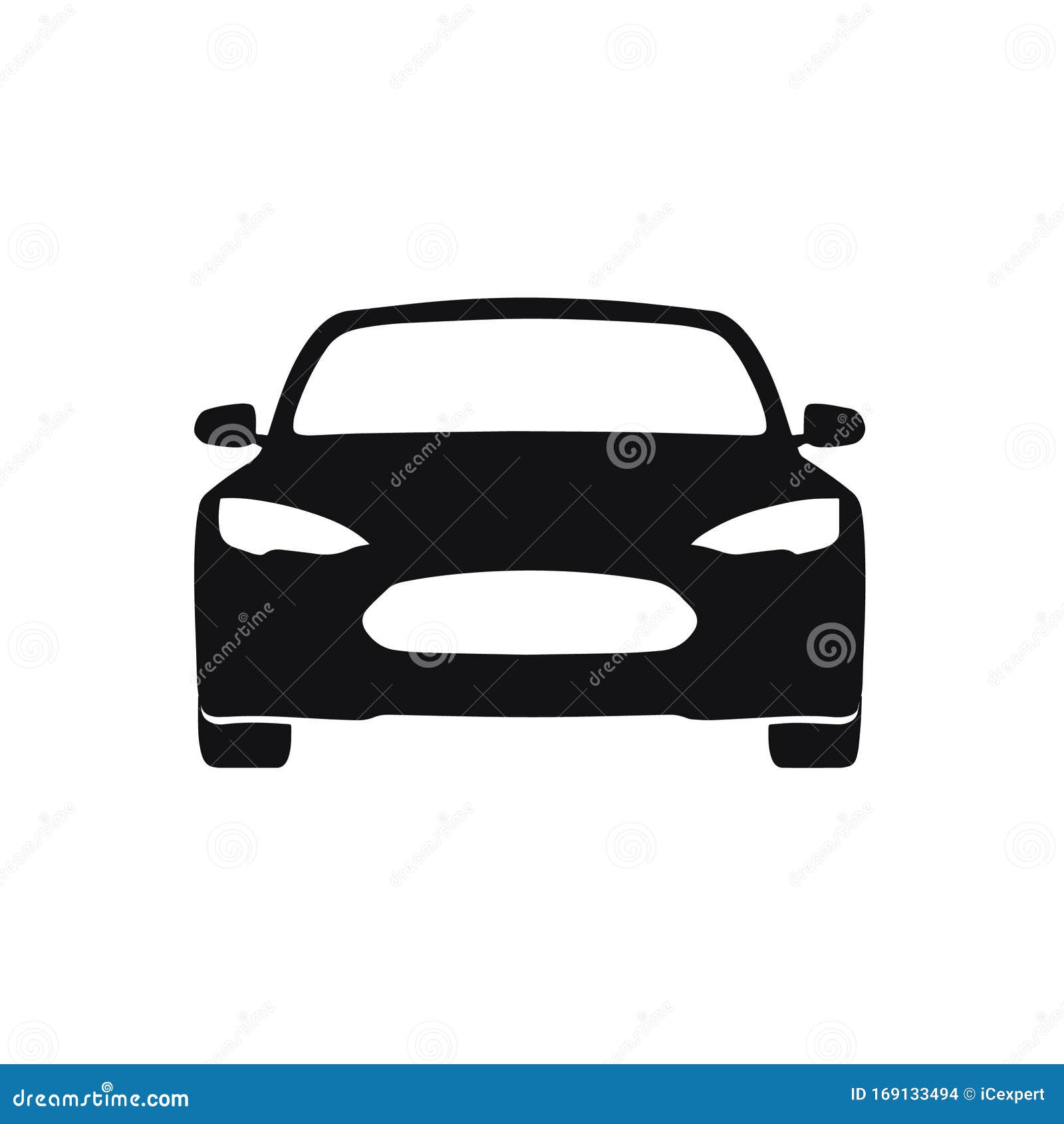 Car Front Silhouette