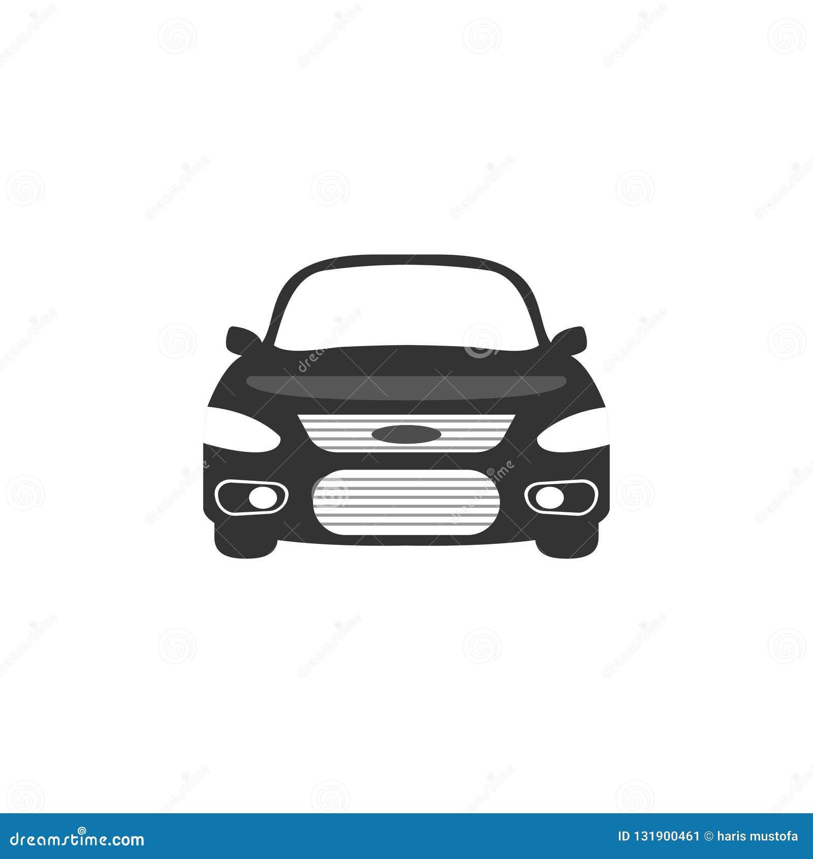 Car Front Side Graphic Design Template Vector Stock Vector ...