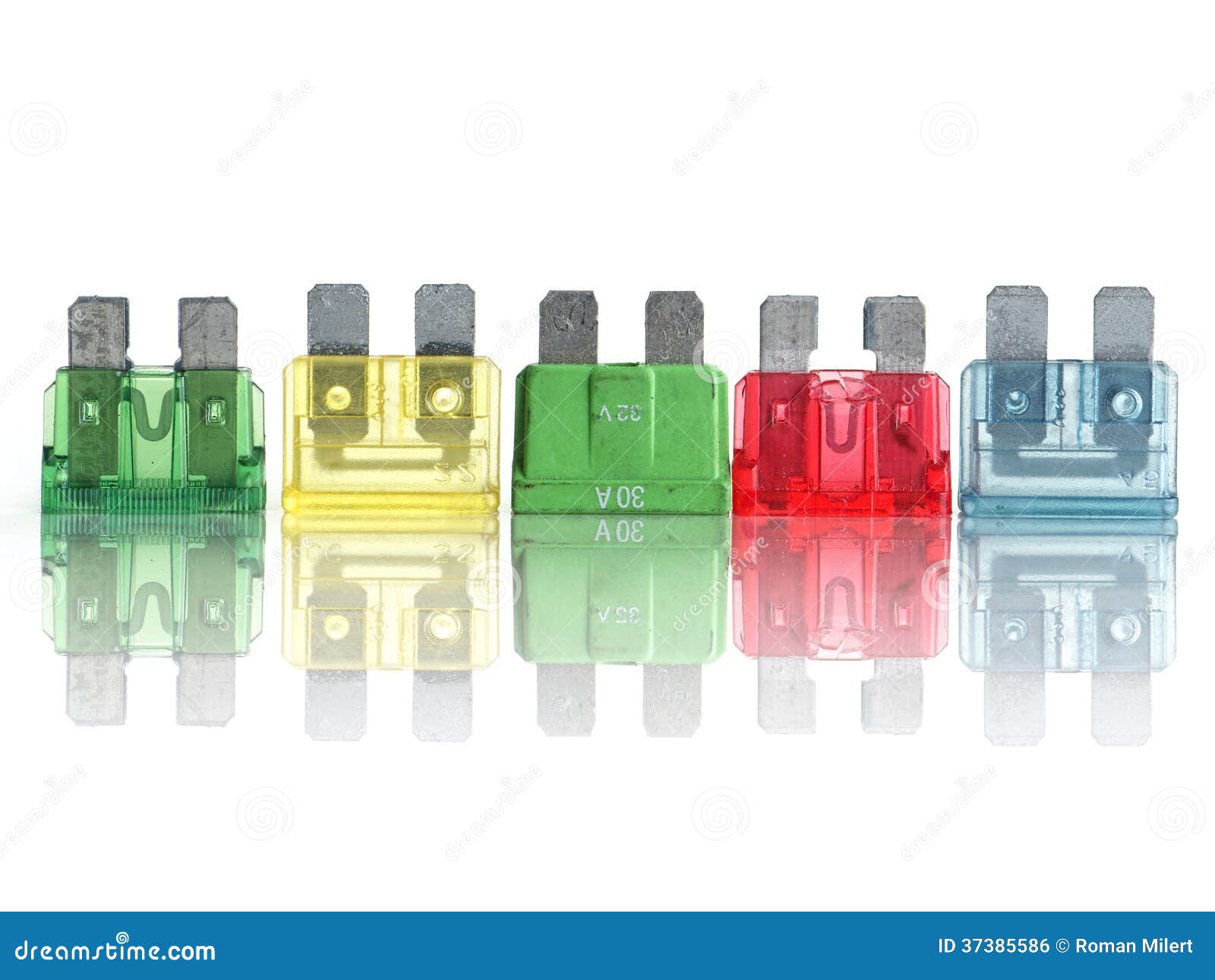 Car fuses stock photo. Image of fuse, electrical, voltage - 37385586