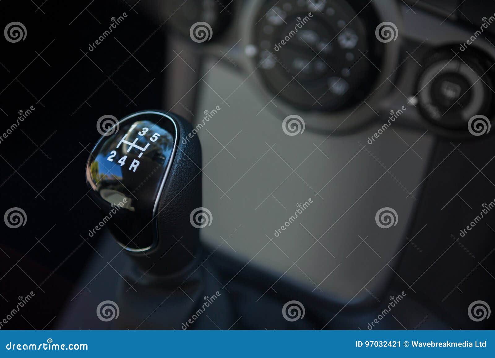 Car gear and dashboard stock image. Image of automotive - 97032421