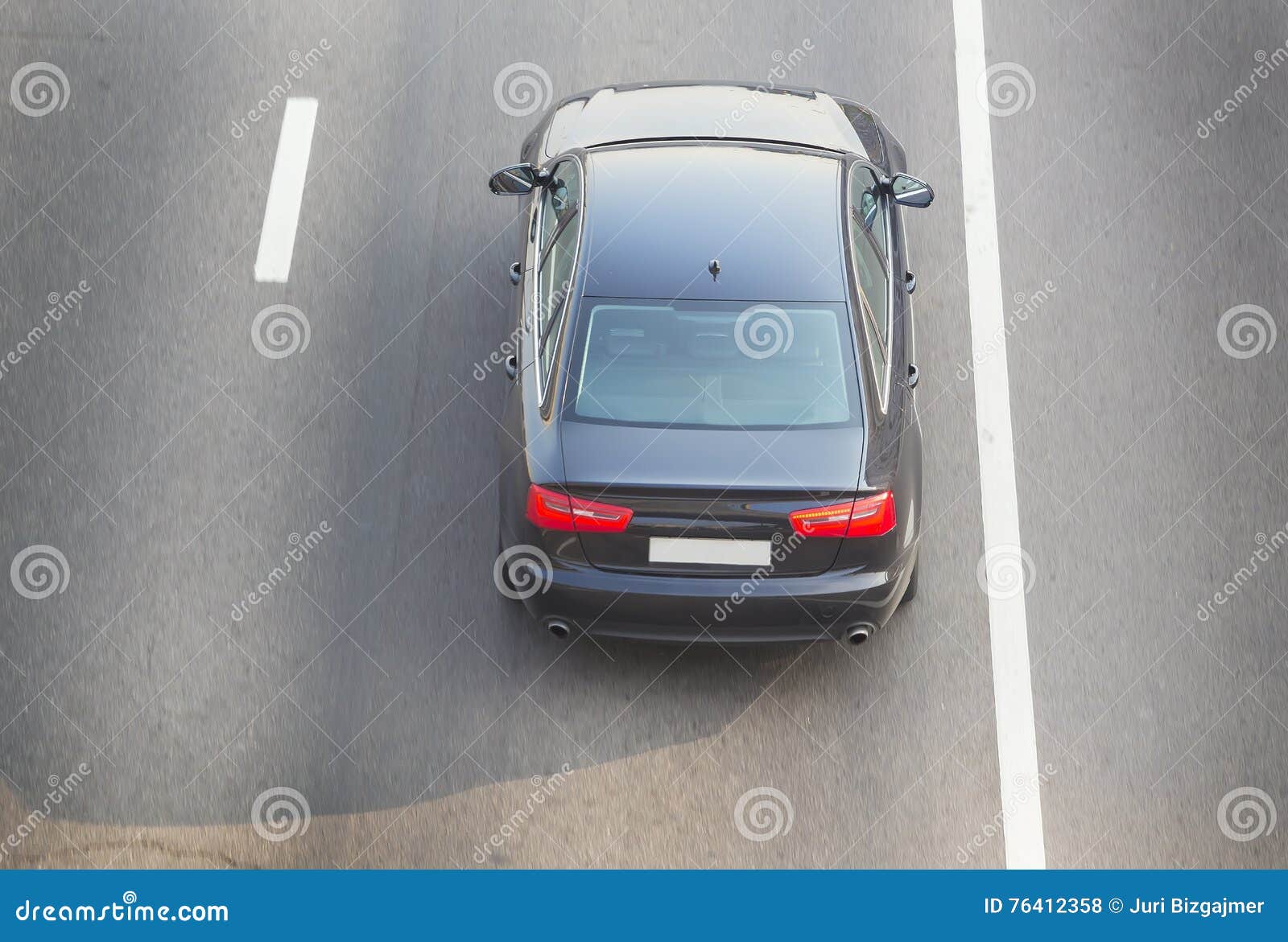 Car goes on highway stock photo. Image of heavy, avenue - 76412358