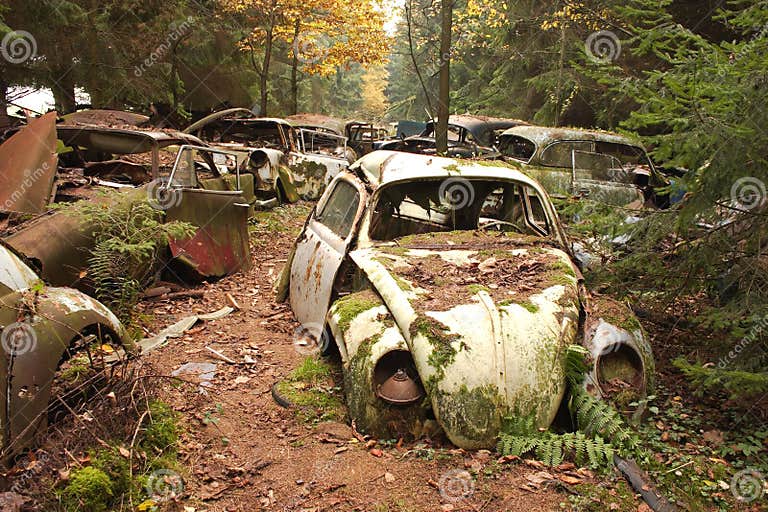 Car graveyard 1 stock photo. Image of dump, auto, metal - 22715940