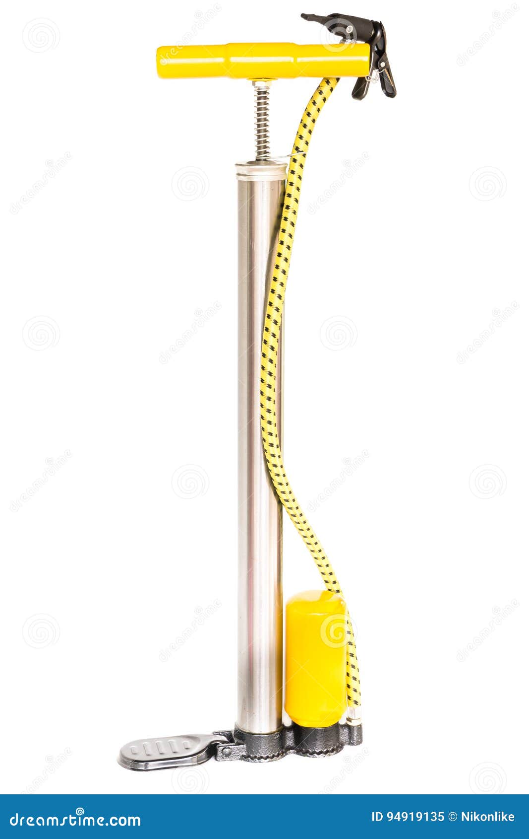 Car hand air pump. stock image. Image of drive, object - 94919135