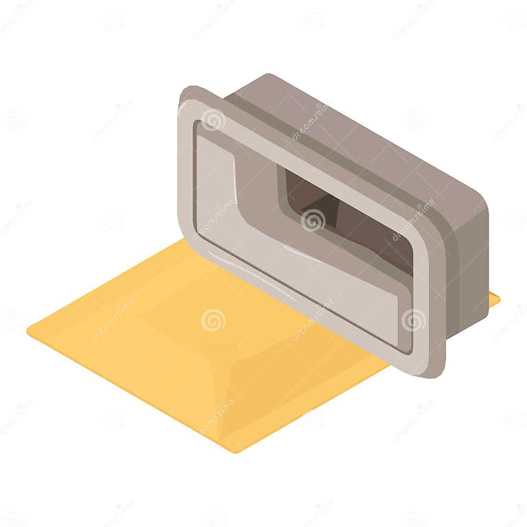 Car Handle Icon, Isometric Style Stock Vector - Illustration of ...