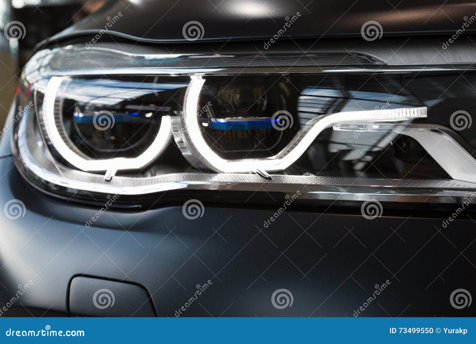 Car headlight stock photo. Image of headlight, style - 73499550