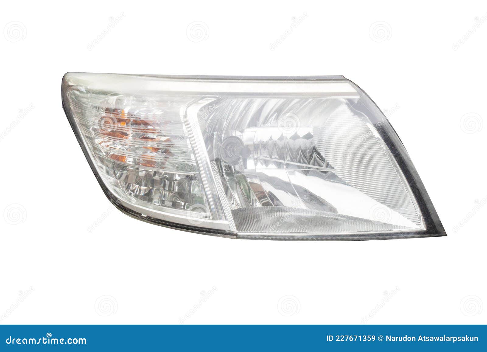 Car Headlight Len Light Eye Style Signal Stock Image - Image of ...