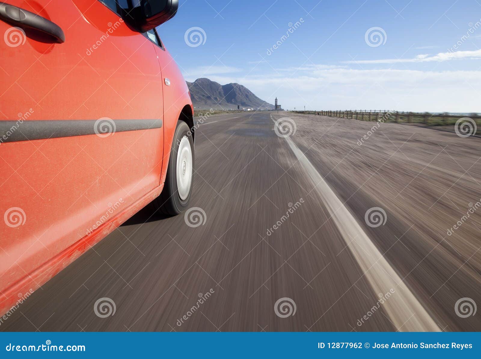 Car at high speed stock photo. Image of copy, accelerated - 12877962