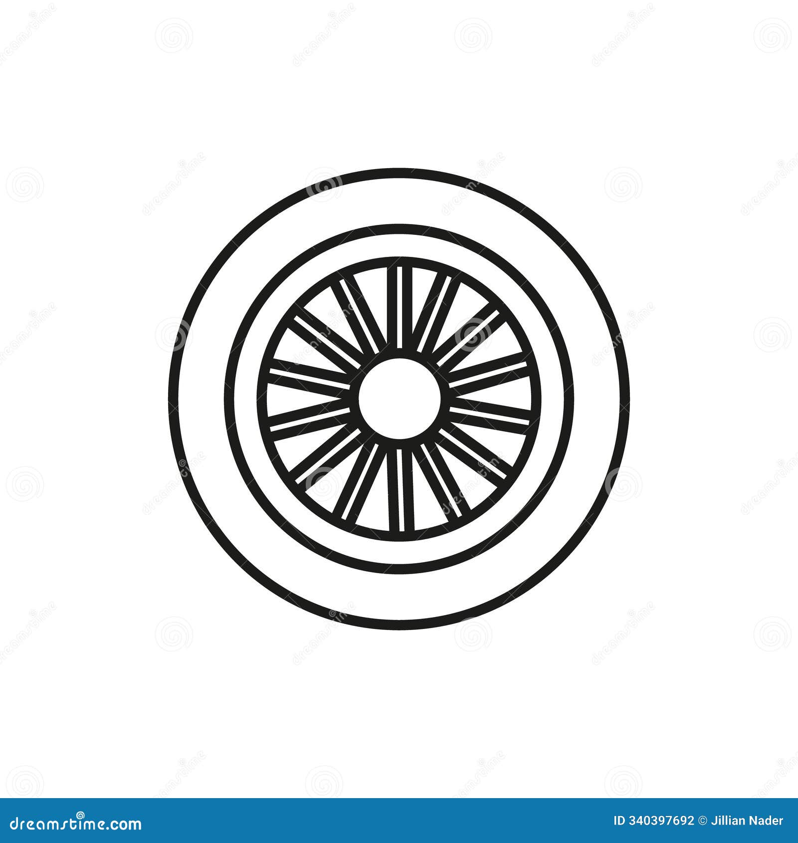 Car Hubcap Icon. Trendy Car Hubcap Logo Concept On White Background ...