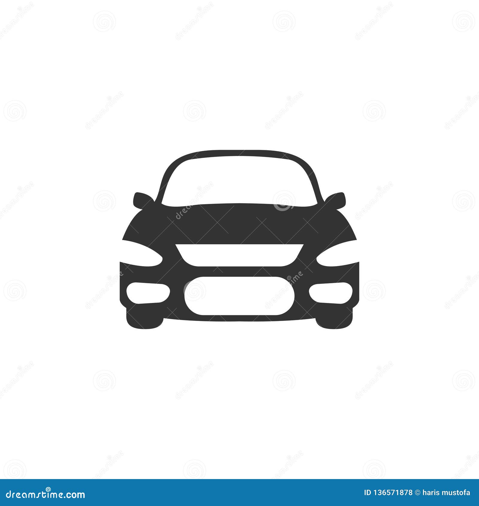 Car Icon Graphic Design Template Vector Stock Vector - Illustration of ...