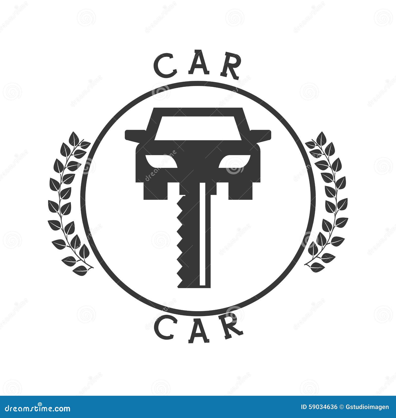 Car icon pictogram stock vector. Illustration of shape - 59034636