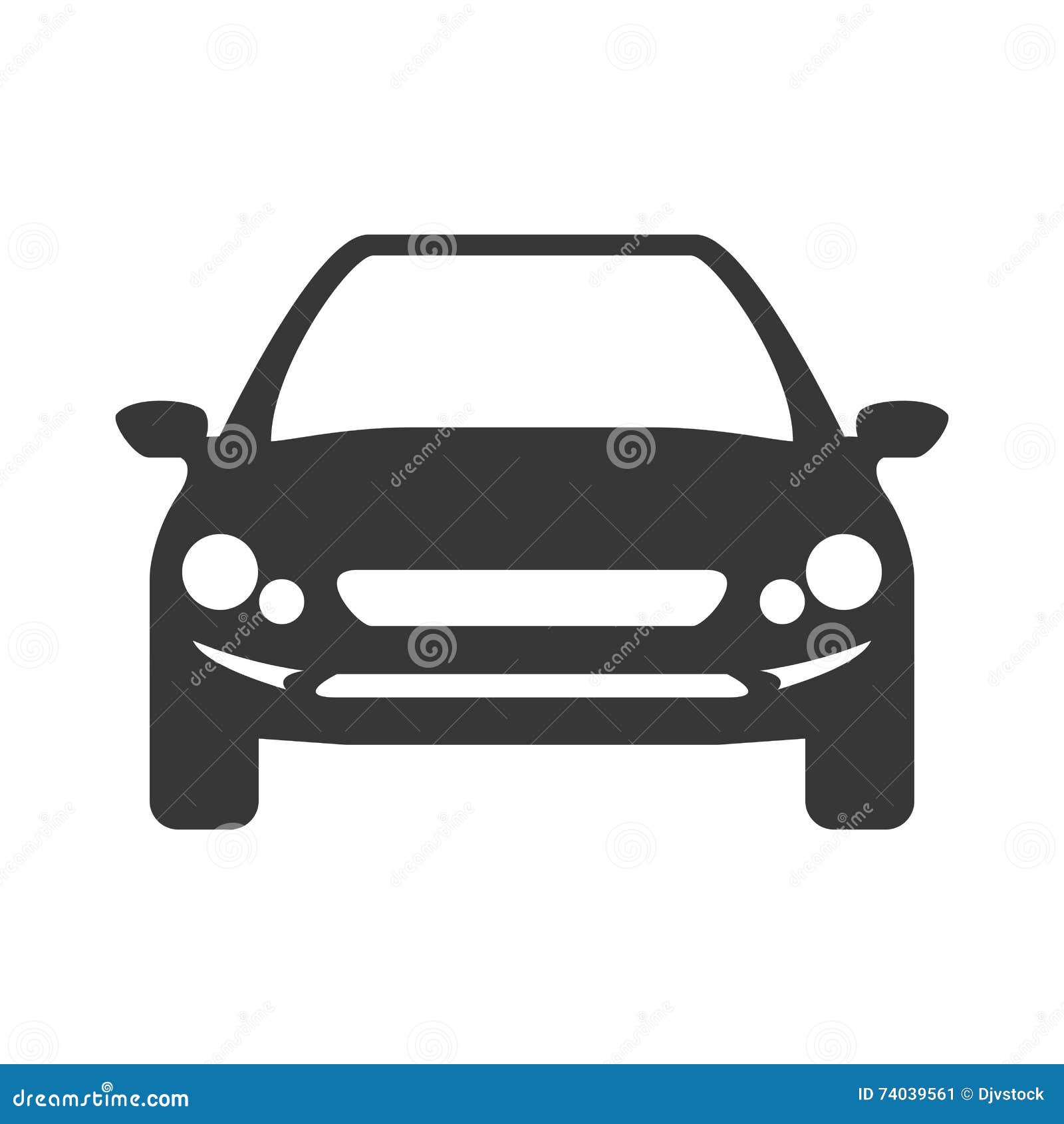 Car Icon. Transportation Machine Design. Vector Graphic Stock ...
