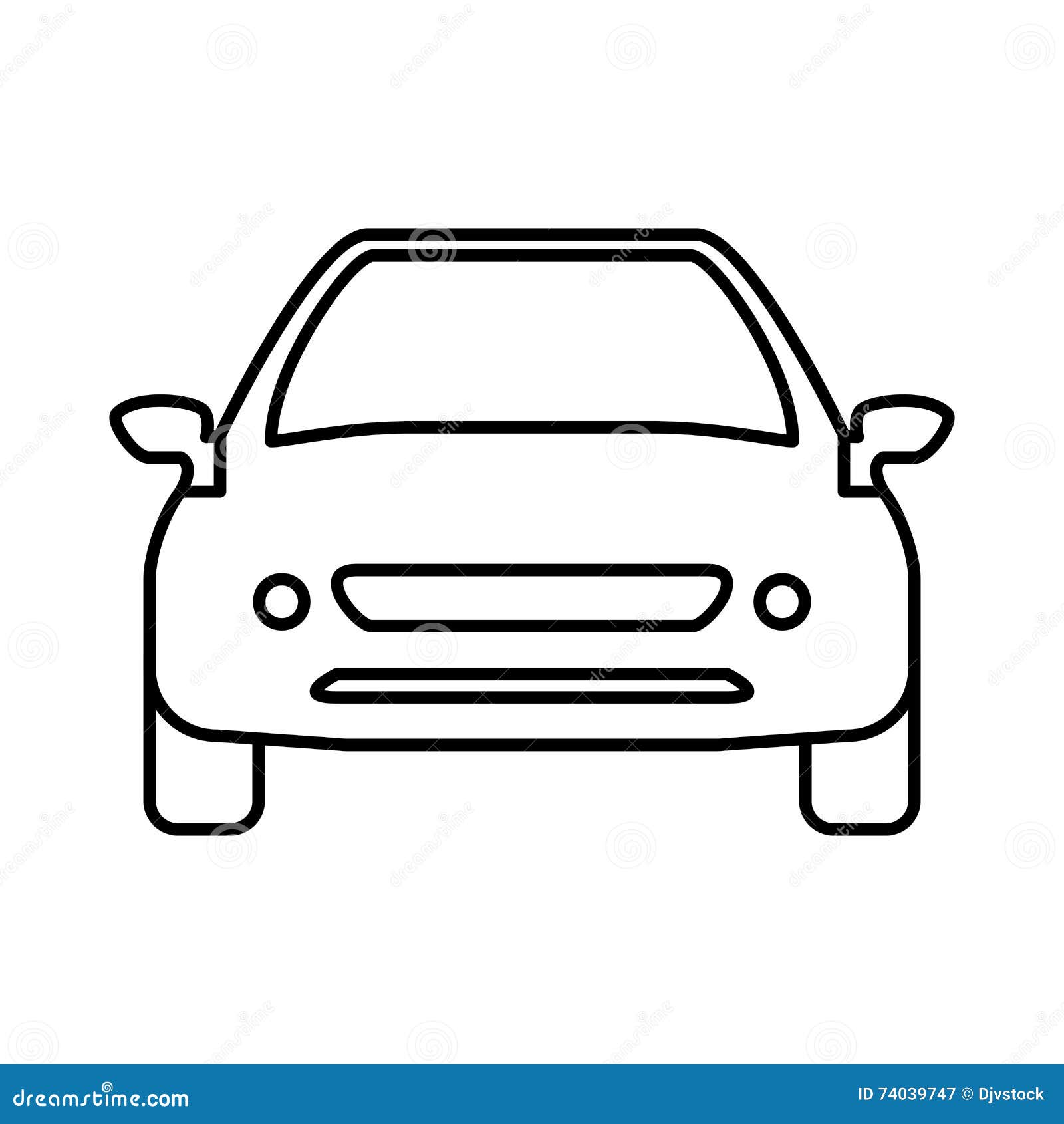 Car Icon. Transportation Machine Design. Vector Graphic Stock ...