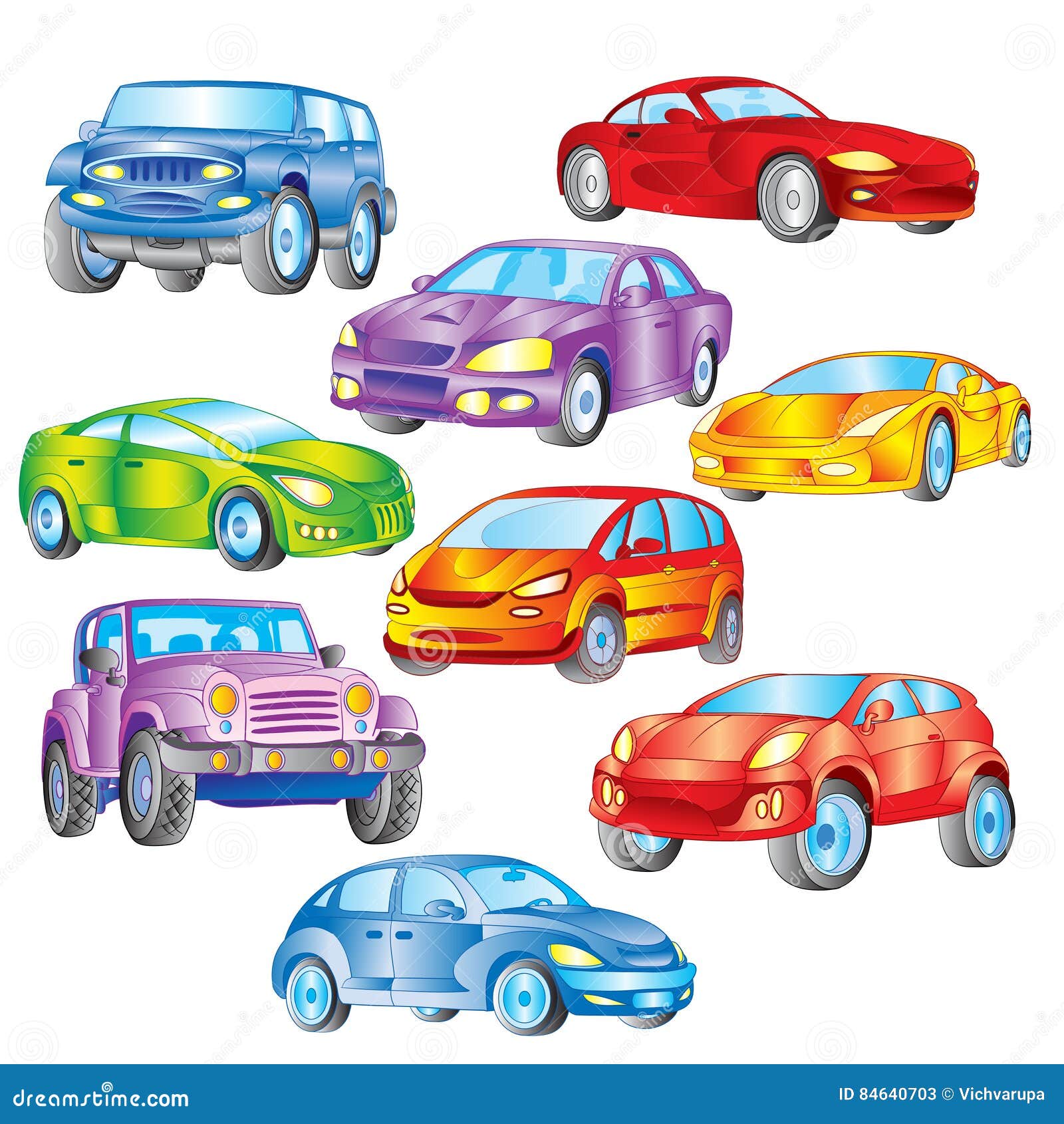 Car2 stock vector. Illustration of embellishments, stylistic - 84640703