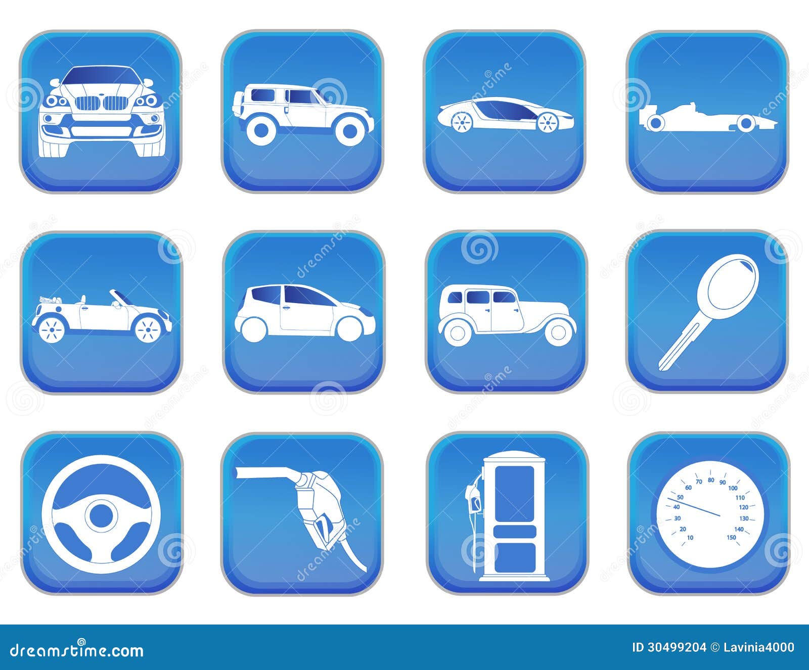Car icons 2 stock vector. Illustration of fast, hatchbacks - 30499204