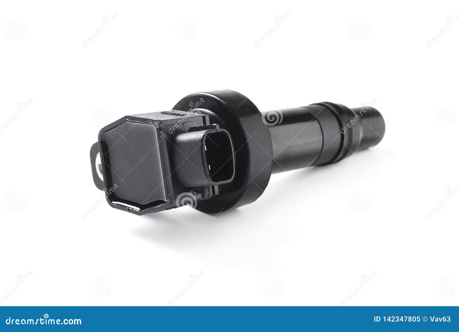 Car ignition coil stock image. Image of object, gasoline - 142347805