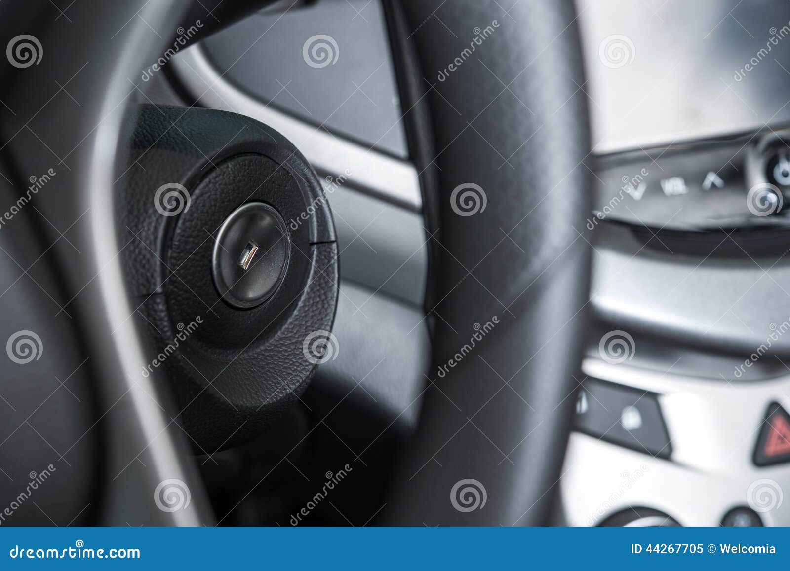 Car Ignition Keyhole stock image. Image of electrical - 44267705