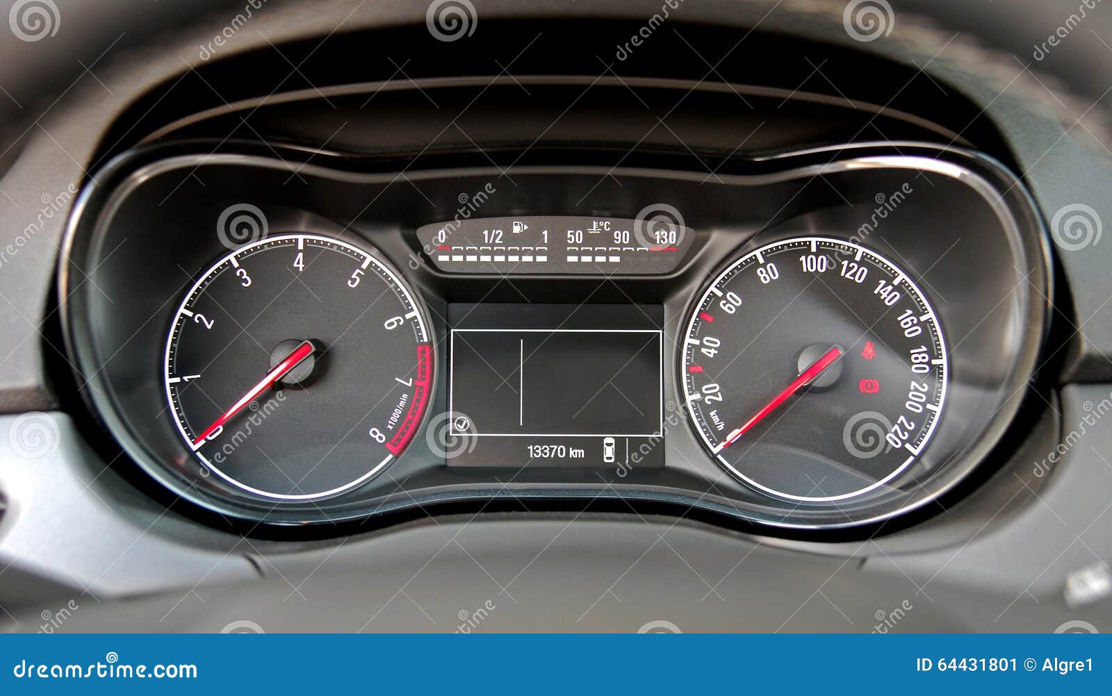 Car illuminated dashboard stock image. Image of counter - 64431801