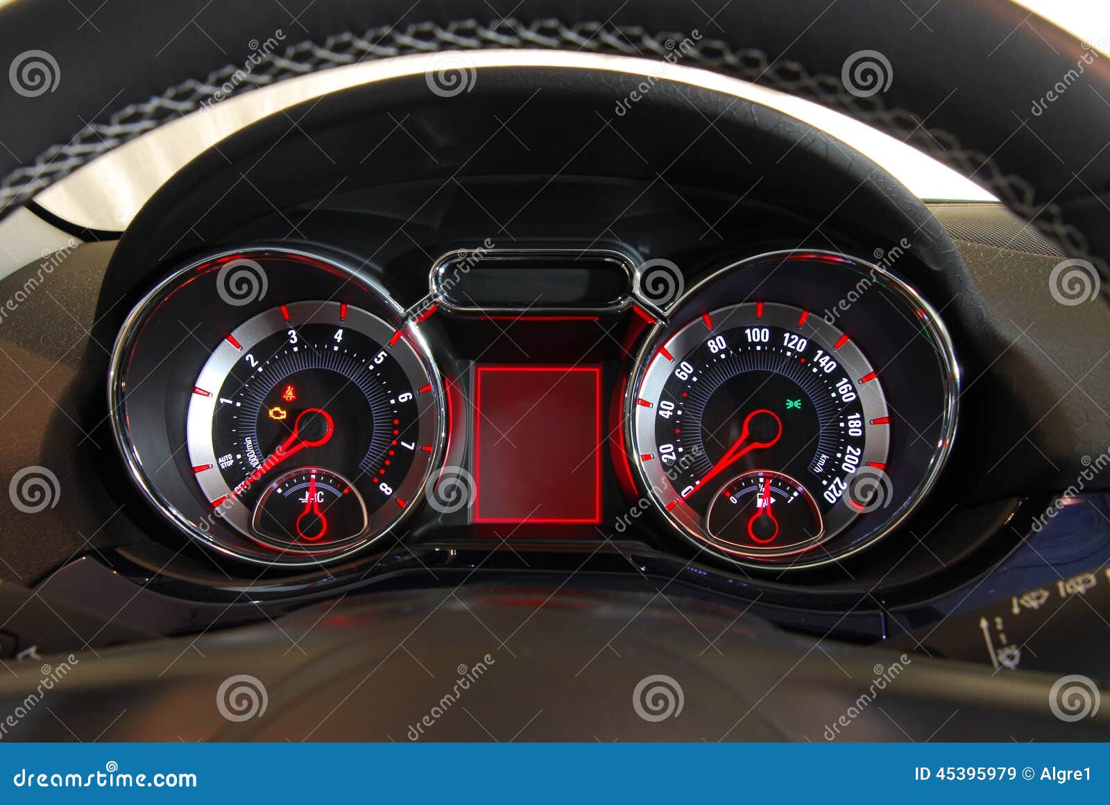 Car illuminated dashboard stock image. Image of panel - 45395979