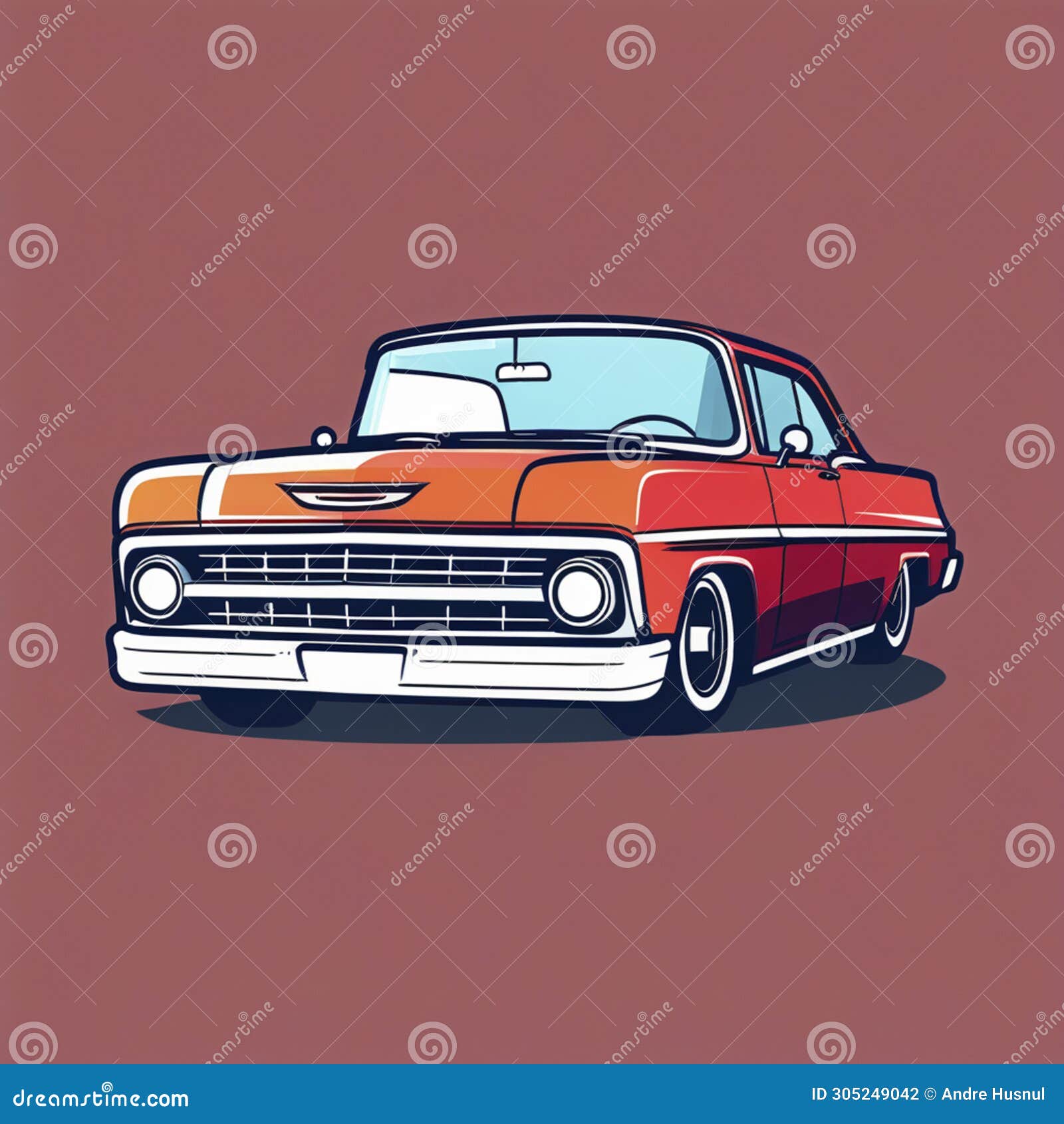 Car Illustration Cartoon stock illustration. Illustration of real ...