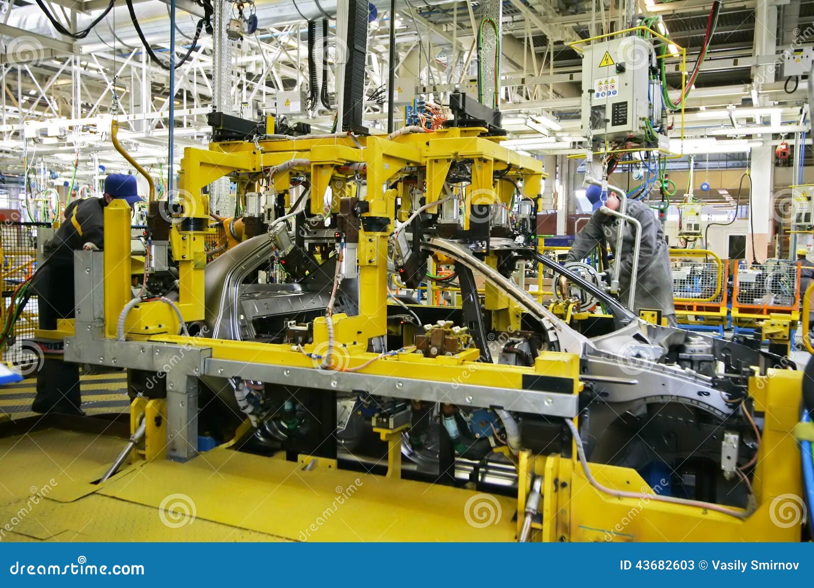 Car industry stock image. Image of industry, assembly - 43682603