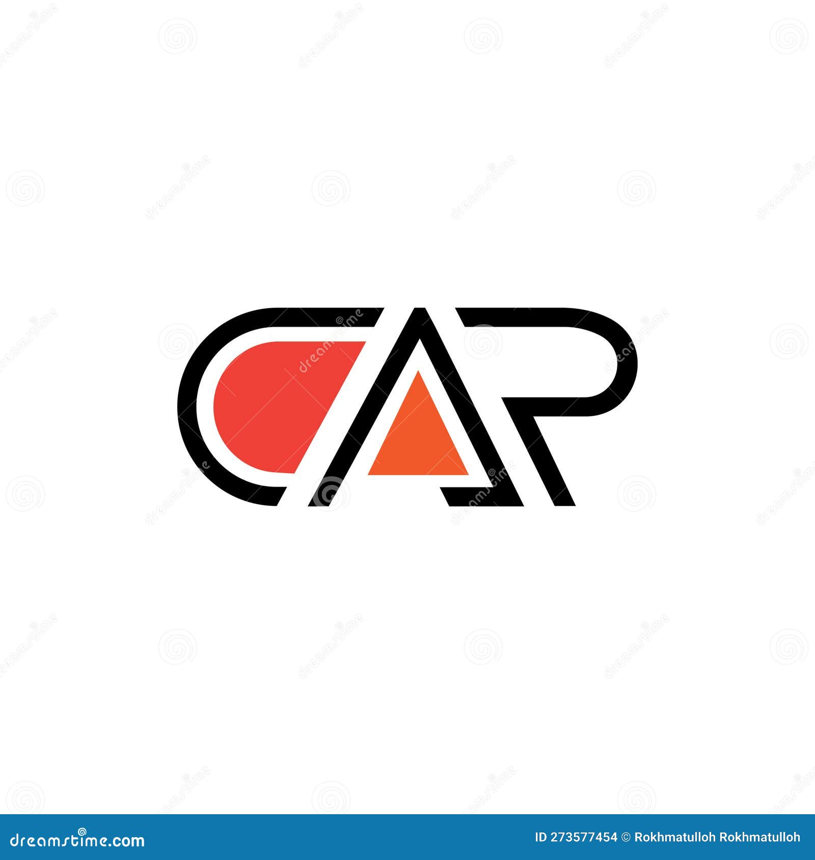 CAR Initial Logo Template Typography Design Vector Illustration Stock ...