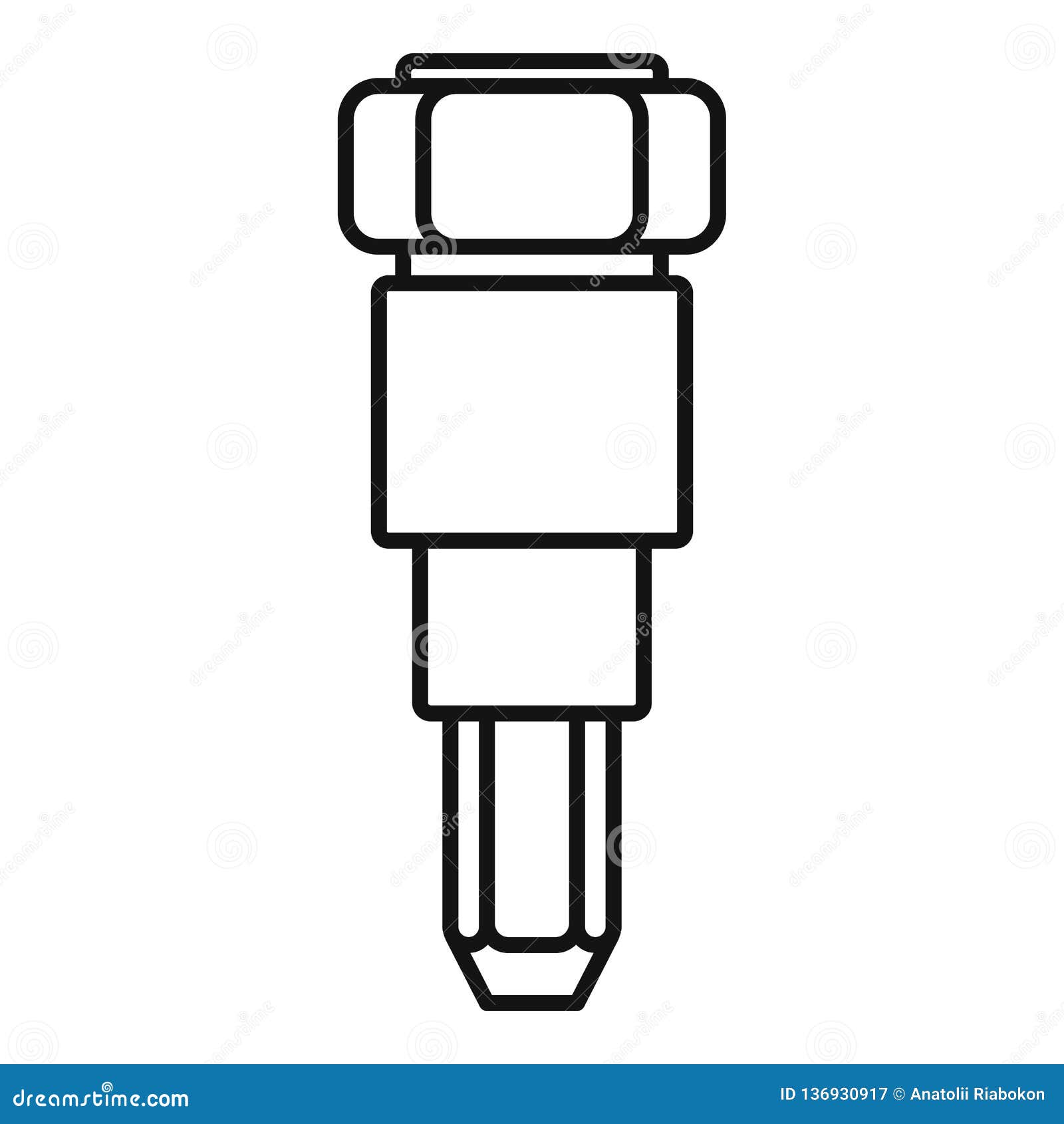 Fuel Injector Vector Illustration | CartoonDealer.com #83394274