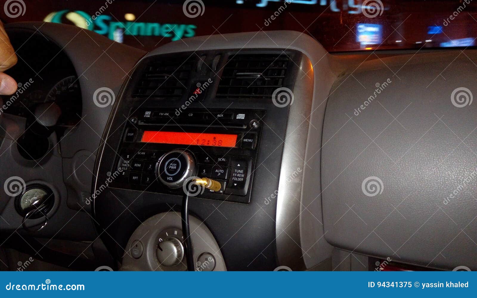 Car from inside editorial image. Image of steering, driving - 94341375