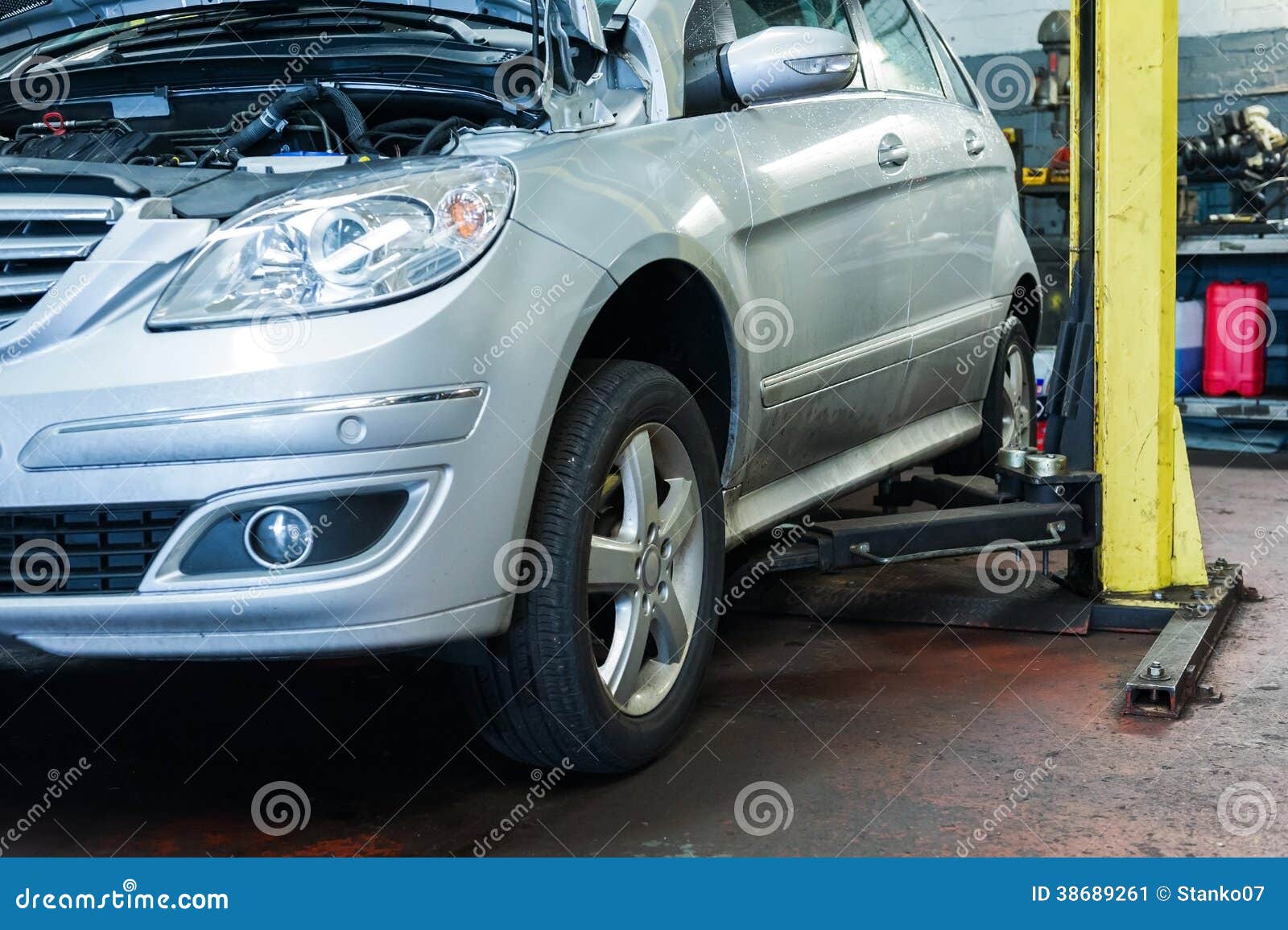 Car inspection stock image. Image of details, engine - 38689261
