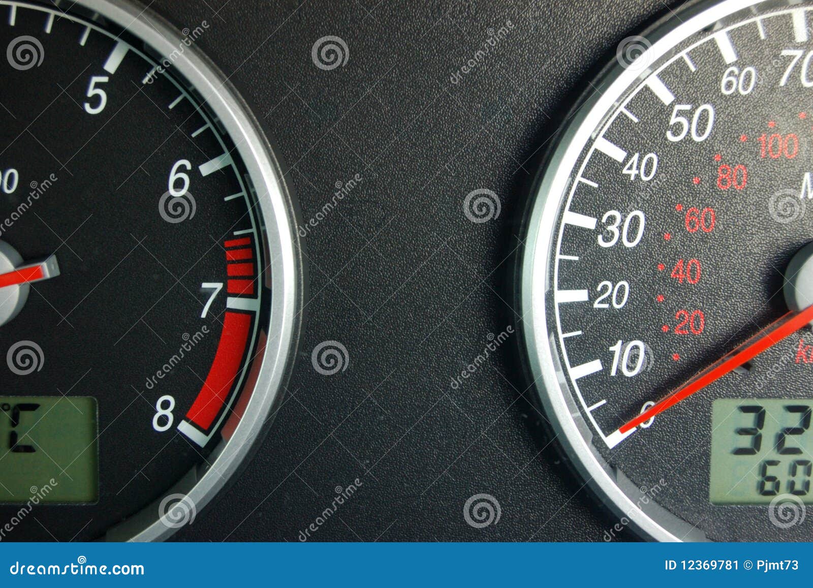 Car Instrument Panel stock image. Image of panel, speedo - 12369781