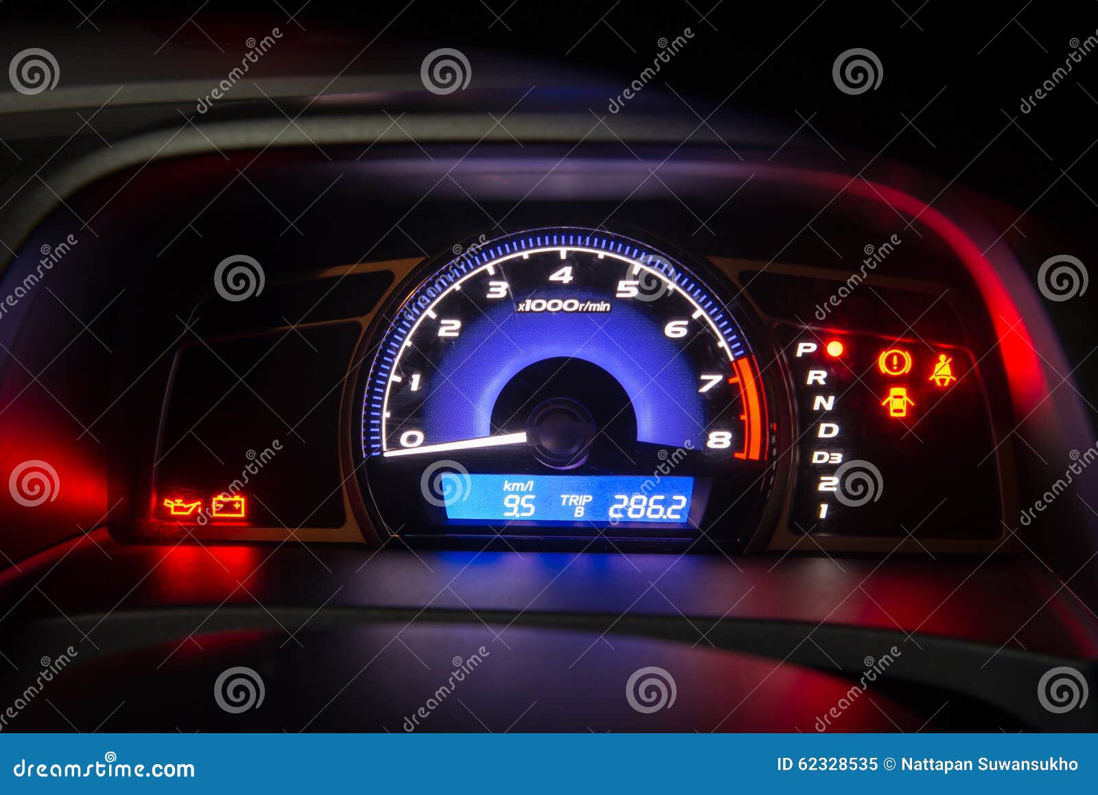 Car instrument panel stock image. Image of color, fast - 62328535