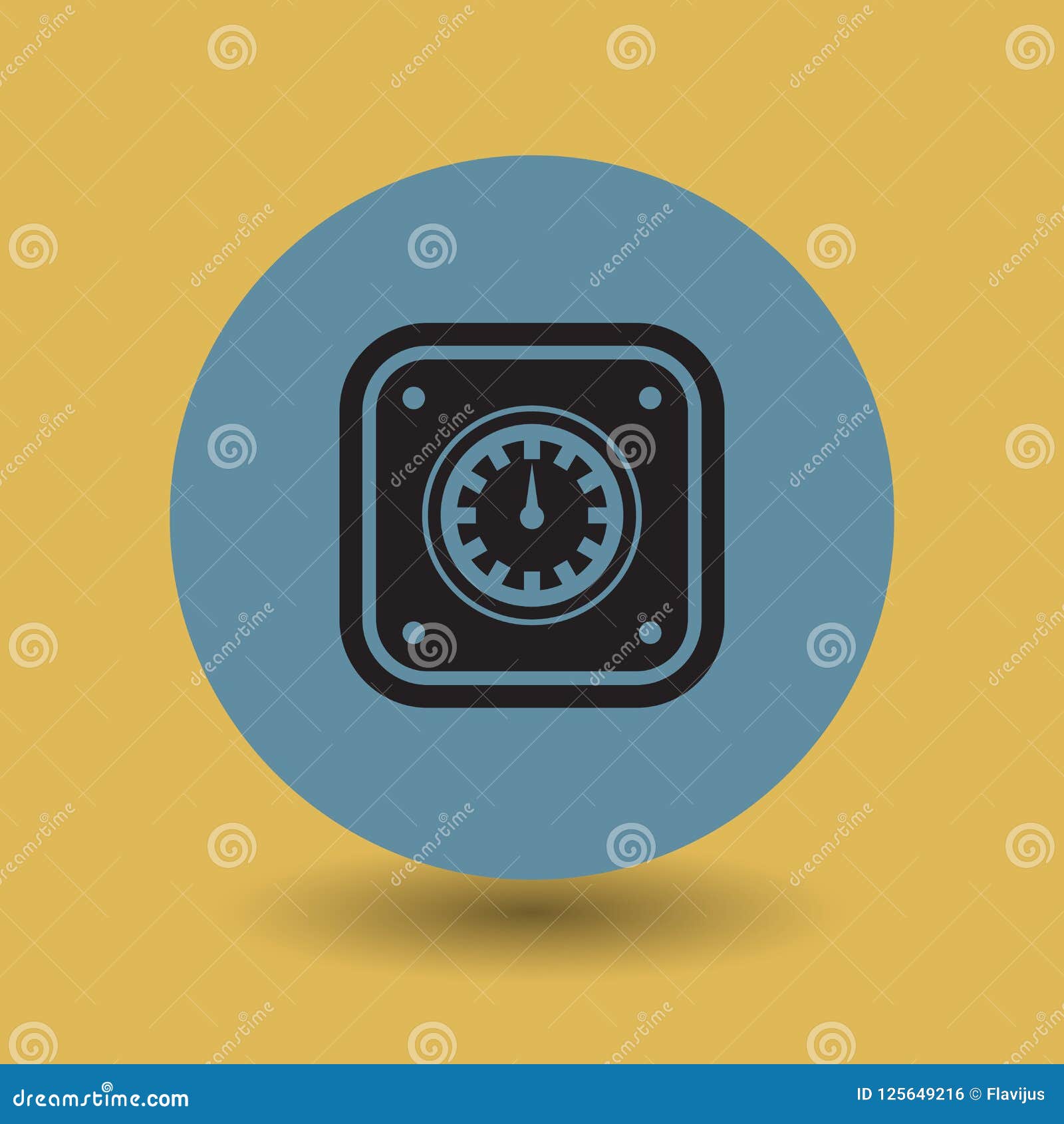 Car Instruments Symbol or Sign Stock Vector - Illustration of element ...