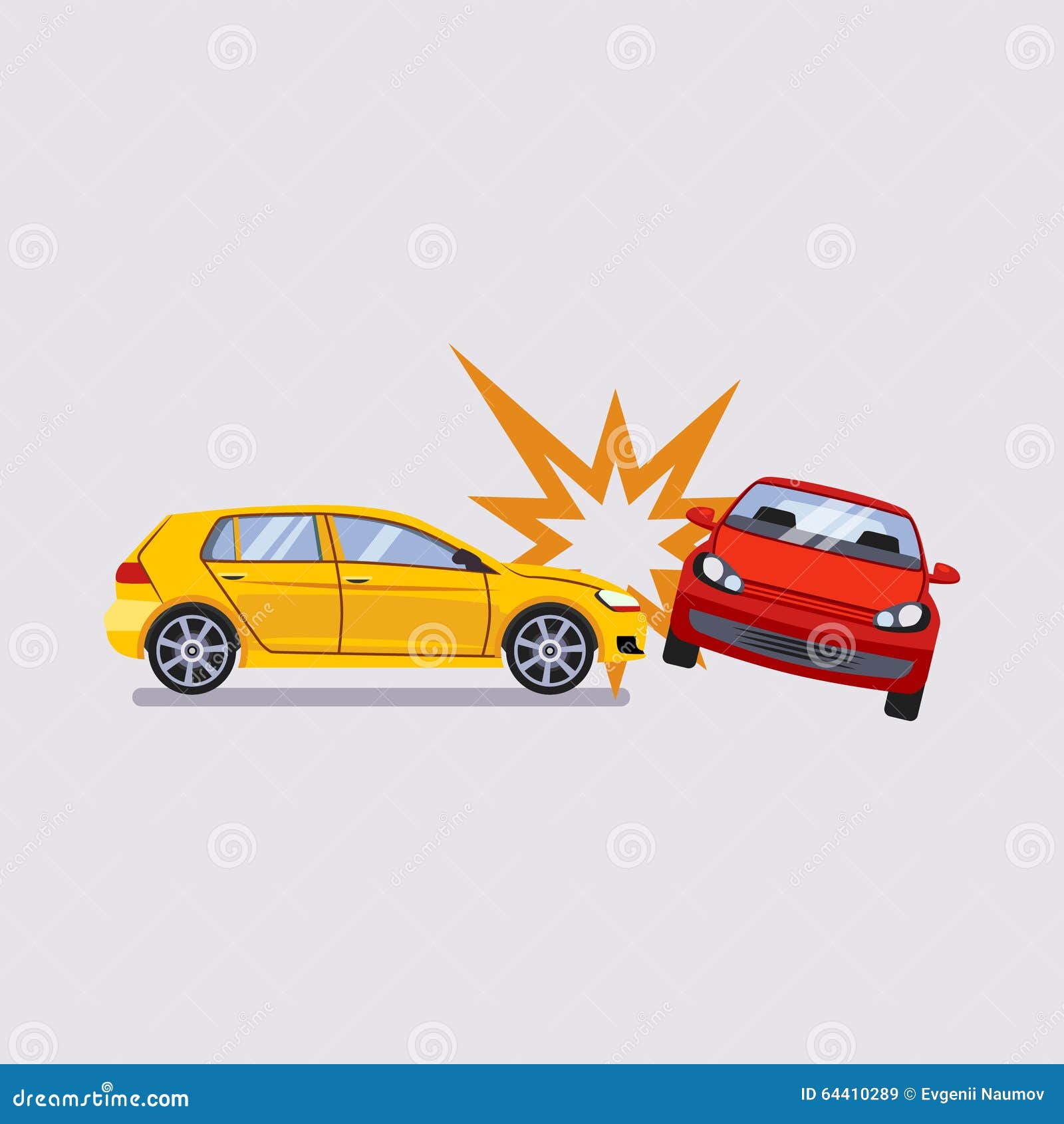 Car Insurance and Accident Risk Vector Stock Vector - Illustration of ...