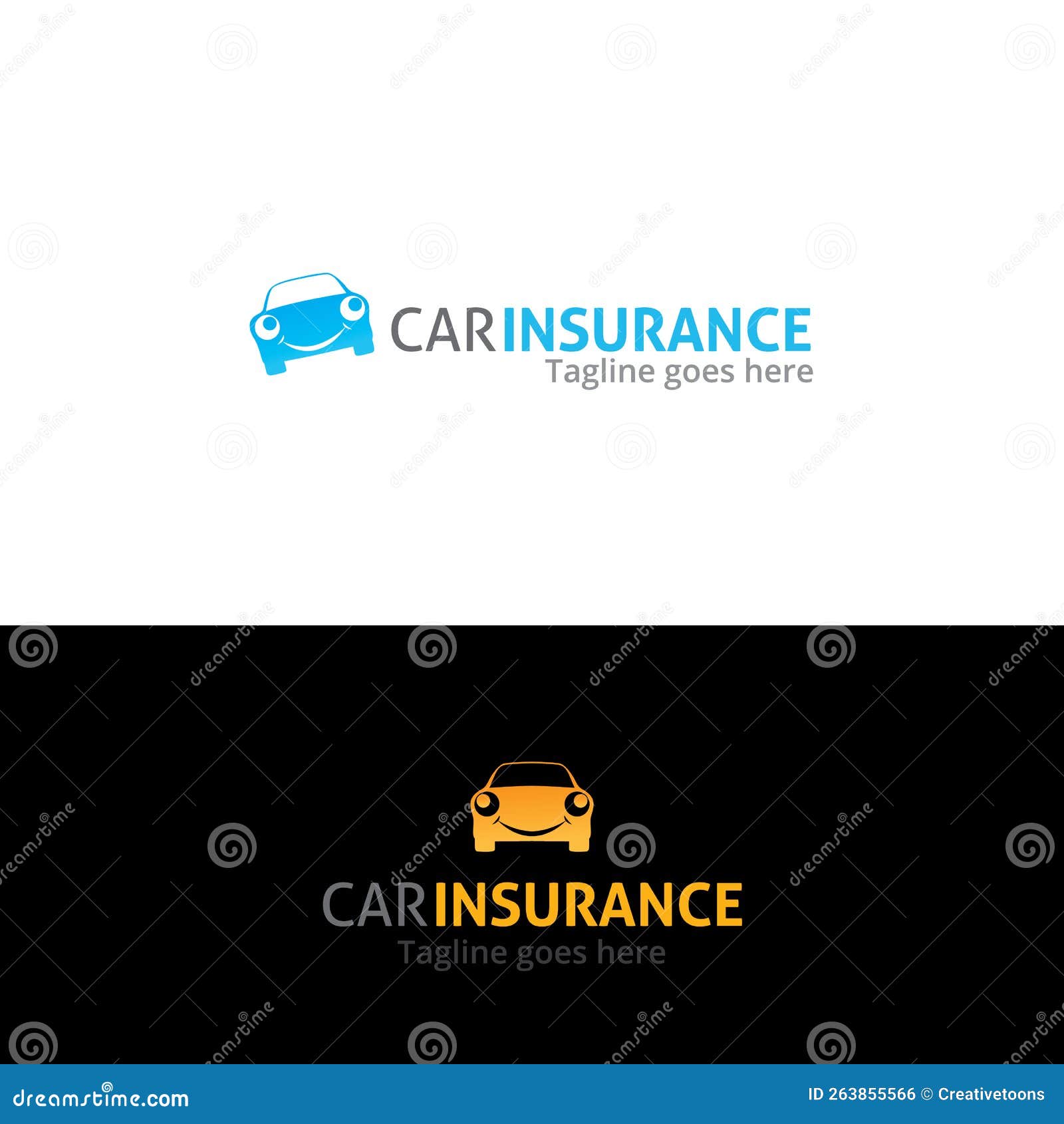 Car Insurance Logo Design. Car Maintenance Logo Template Stock Vector ...