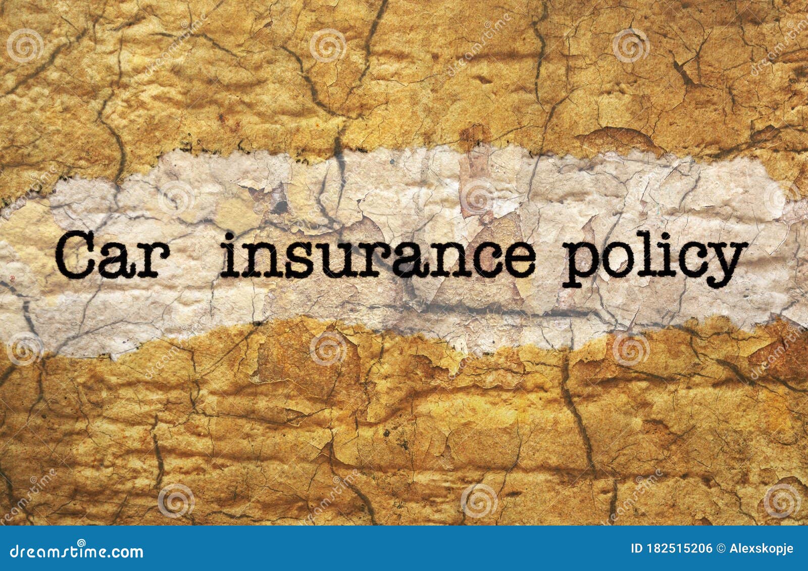 Car insurance policy stock illustration. Illustration of finances ...
