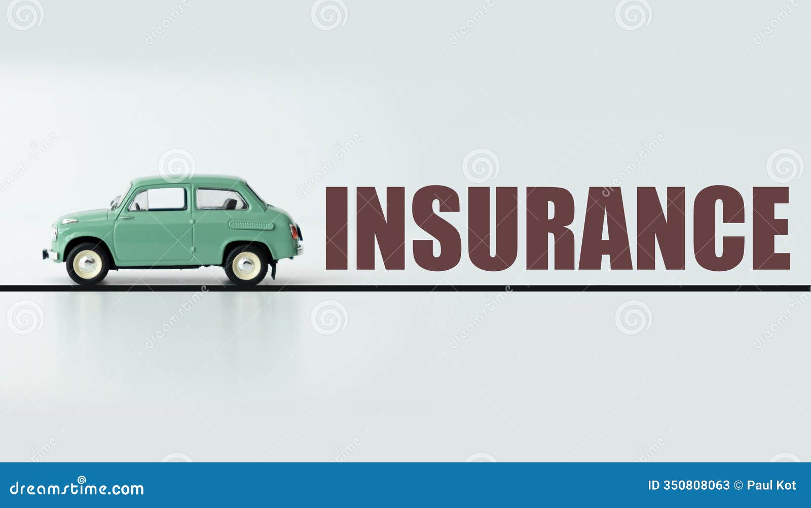 Car Insurance, Shown Using Text Stock Illustration - Illustration of ...