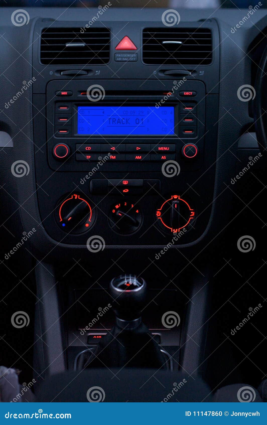 Car Interior stock photo. Image of radio, buttons, switches - 11147860