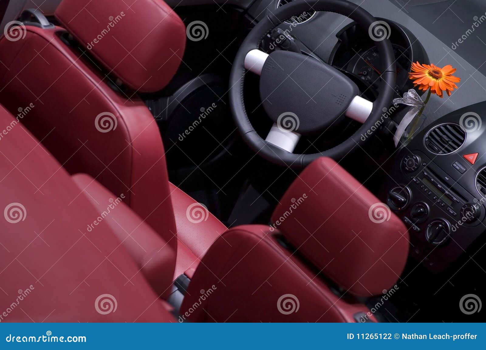 Car interior from above stock photo. Image of technology - 11265122