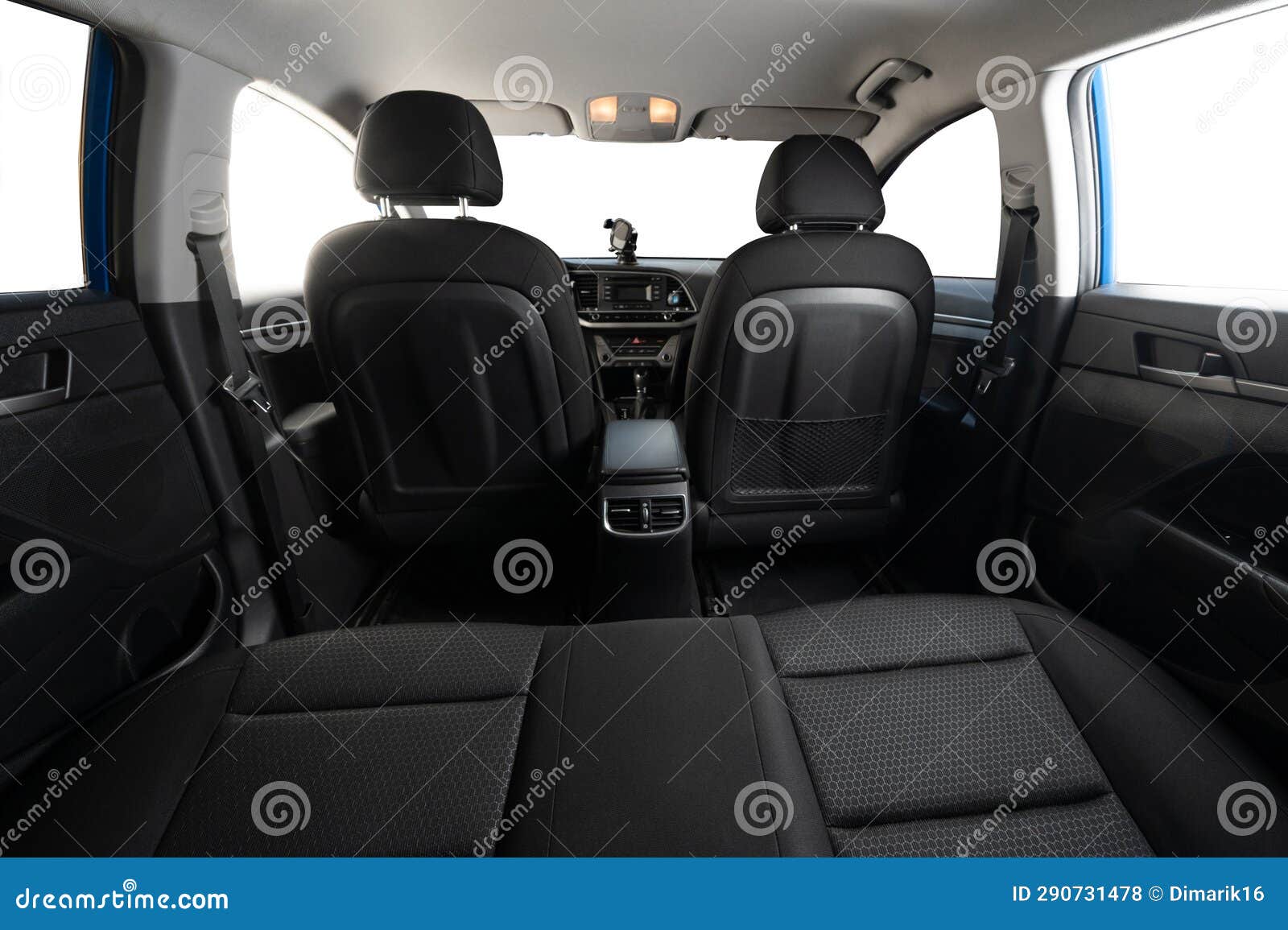 Car interior back view stock photo. Image of inside - 290731478