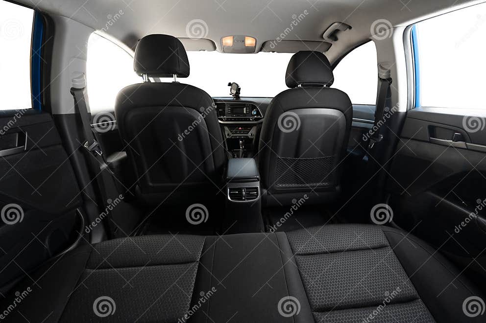 Car interior back view stock photo. Image of inside - 290731478