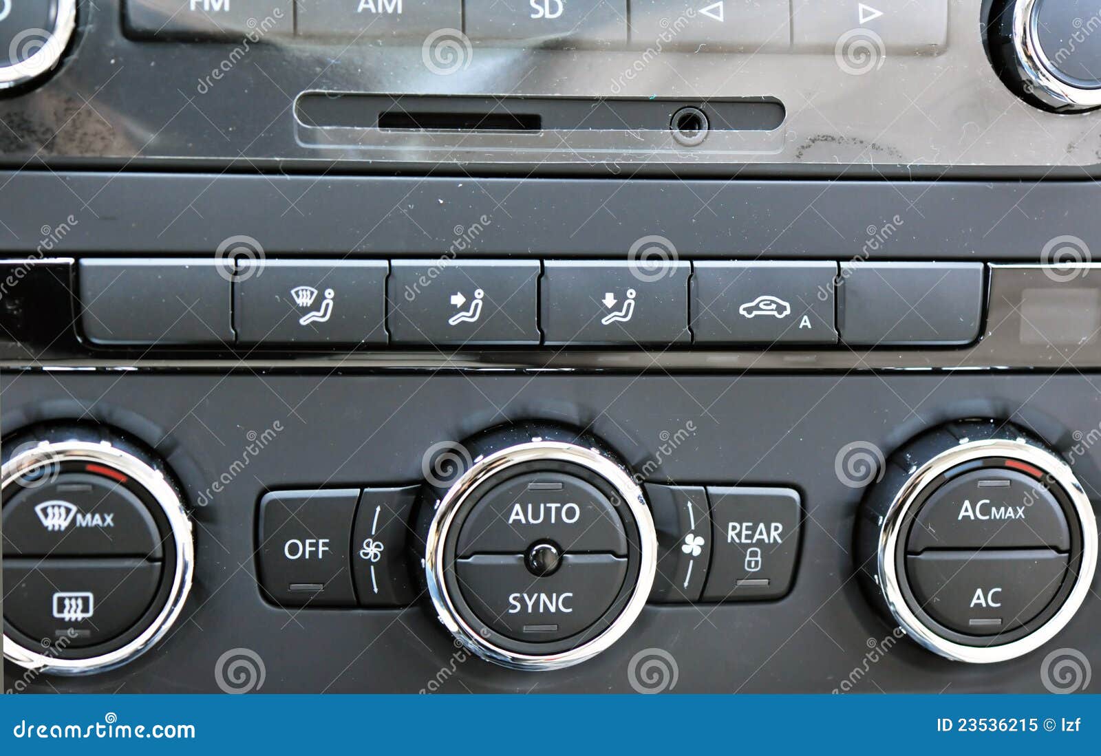 Car interior buttom stock image. Image of interior, leather - 23536215