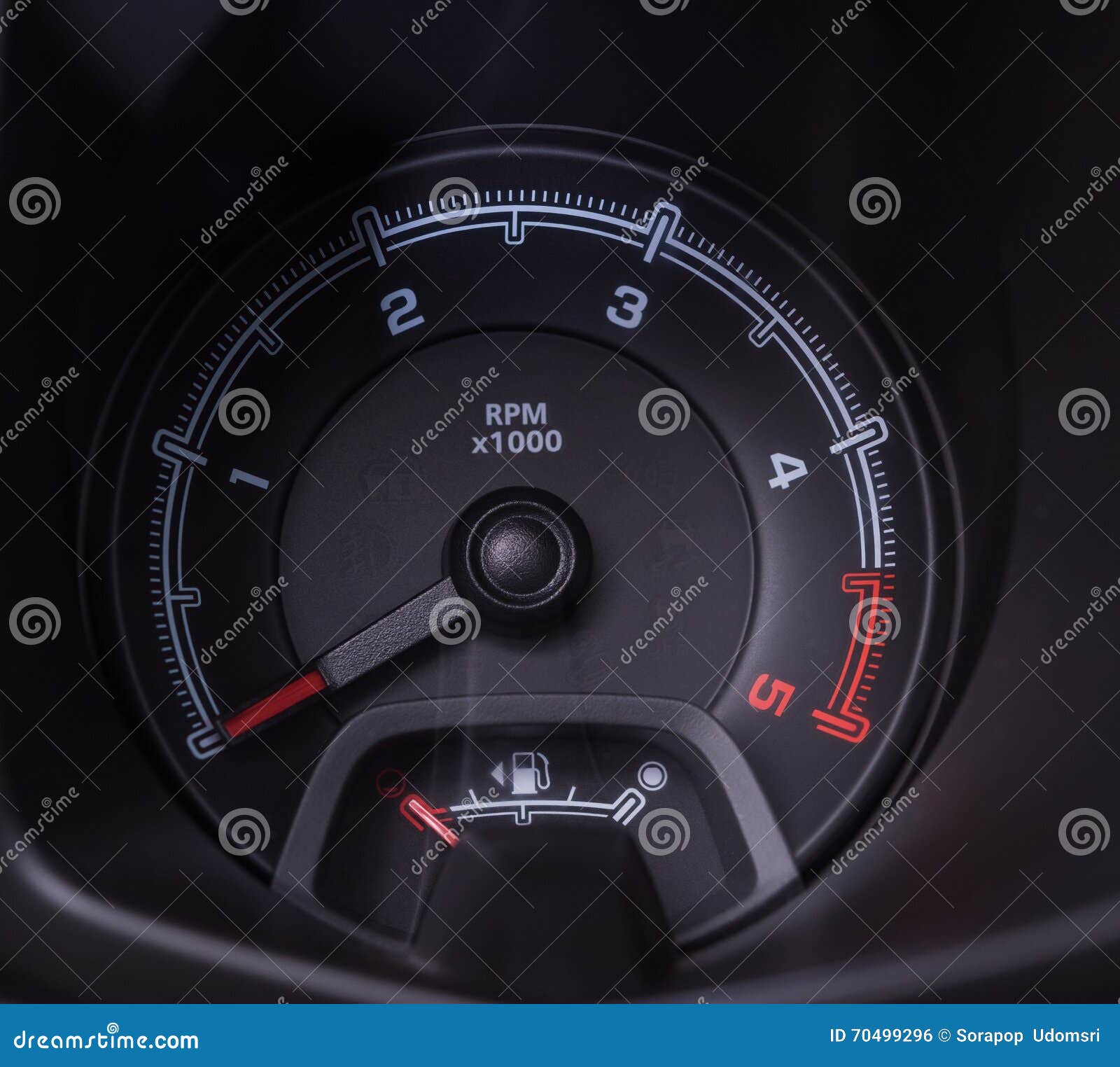 Car Interior Car Speedometer Control Stock Photo - Image of mileage ...