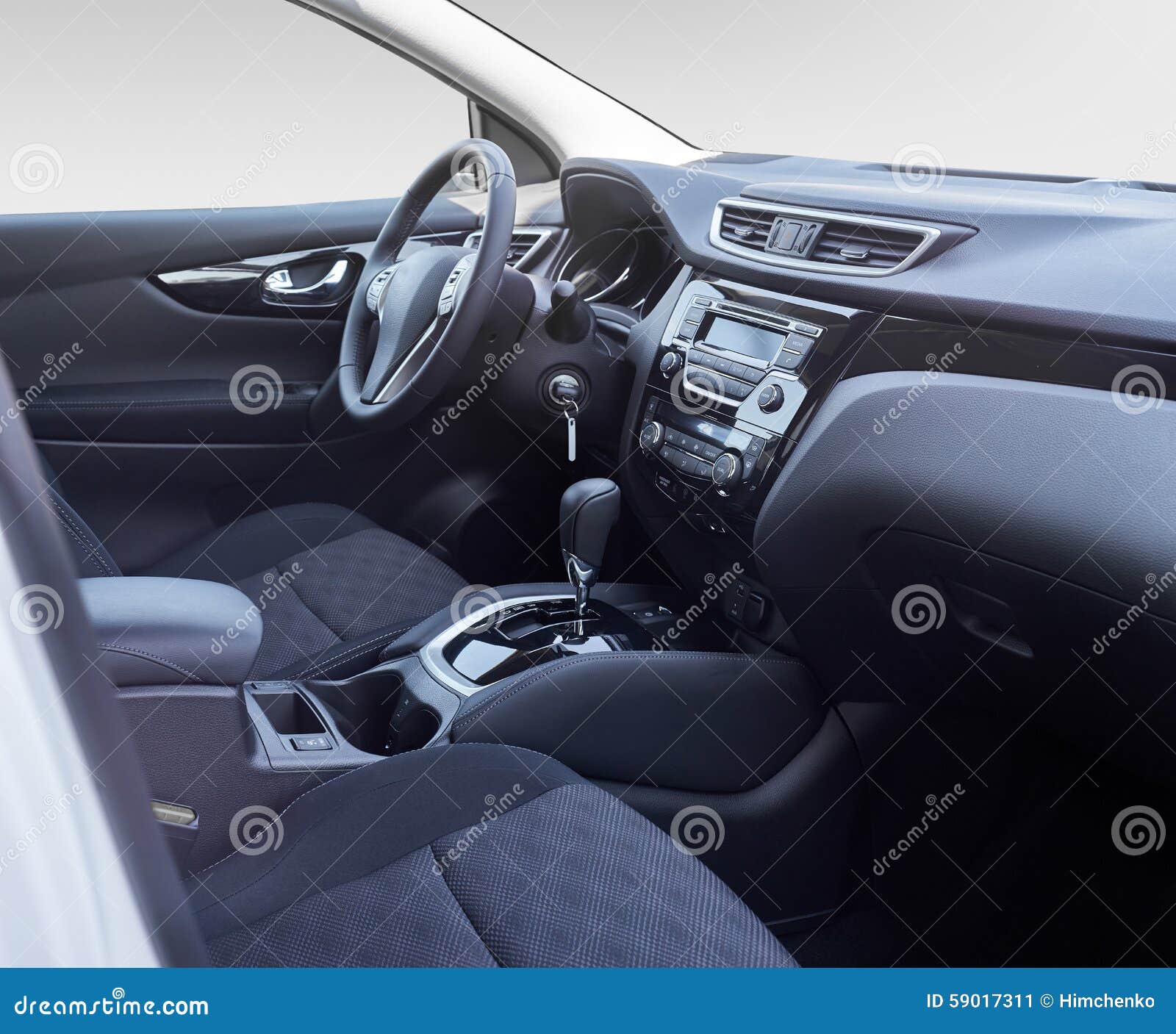 Car interior. Dashboard stock image. Image of handle - 59017311