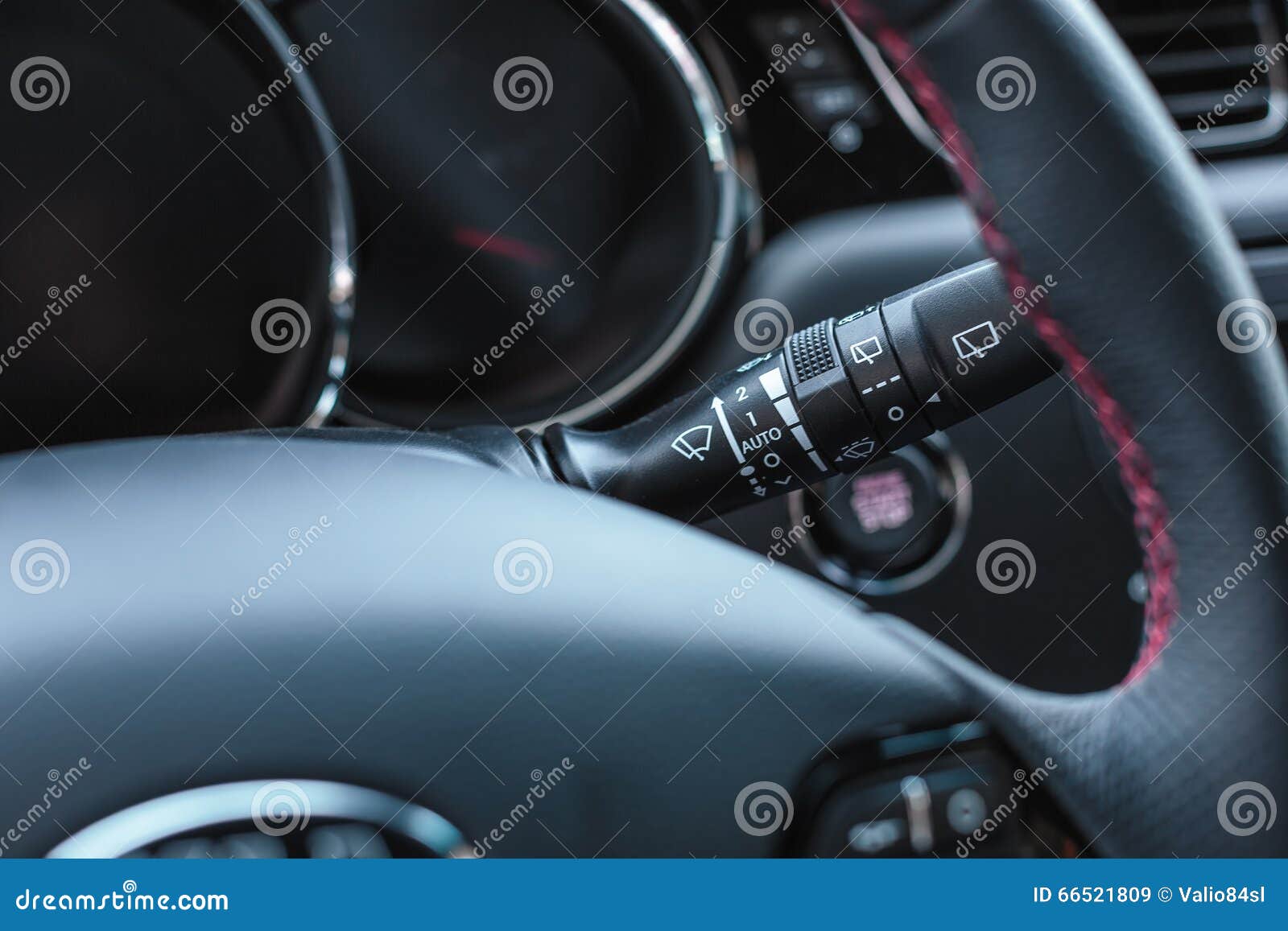 Car Interior Design, Modern Dashboard Stock Image - Image of luxury ...