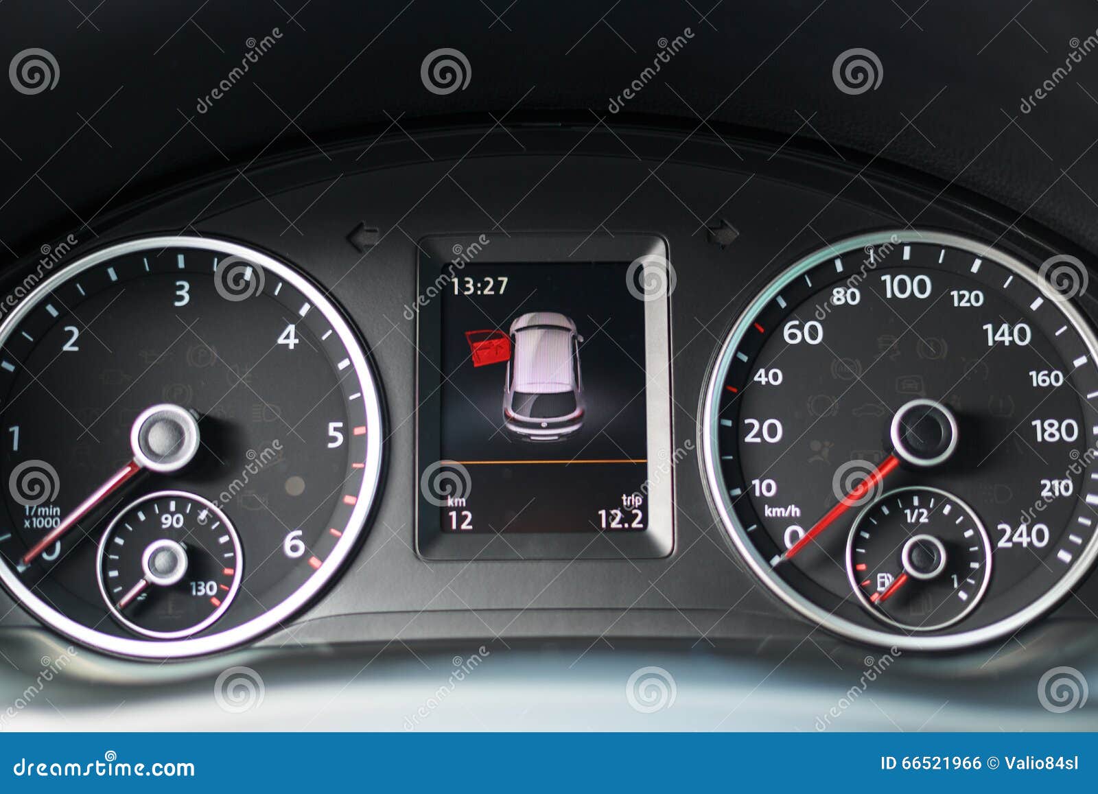 Car Interior Design, Modern Dashboard Stock Photo - Image of equipment ...