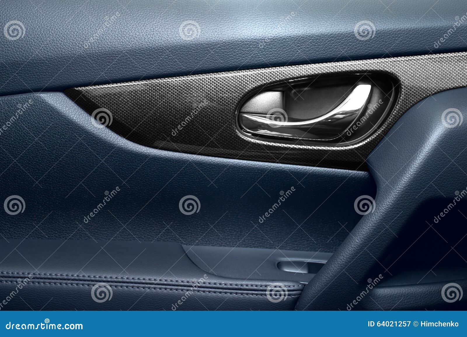 Car Interior - Front Door View Stock Image - Image of front, design ...