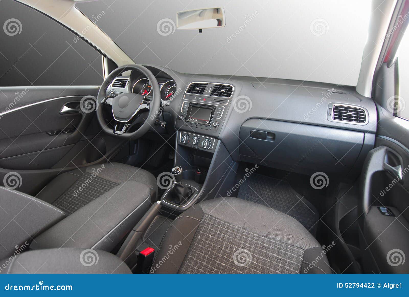 Car interior stock photo. Image of equipment, interior - 52794422